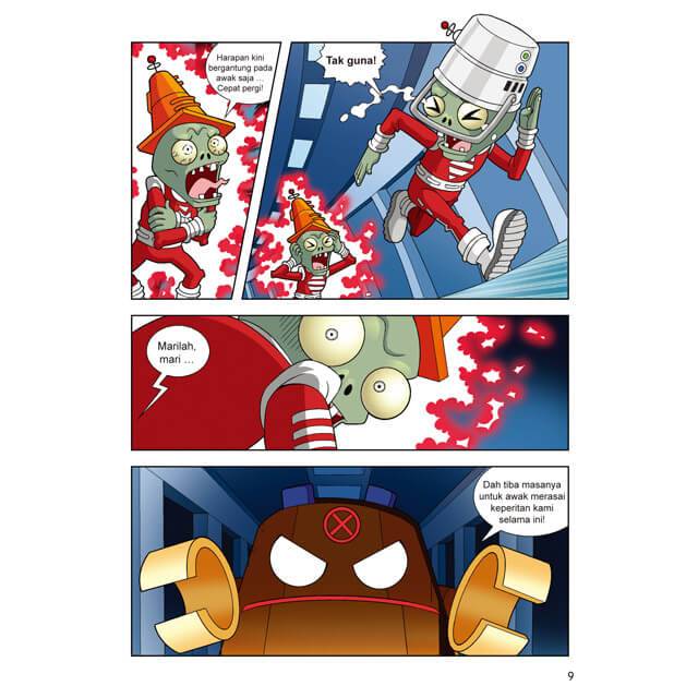 Plants vs Zombies 2 (Komik Dinosaur)-Pemberontakan Di Kota Mainan