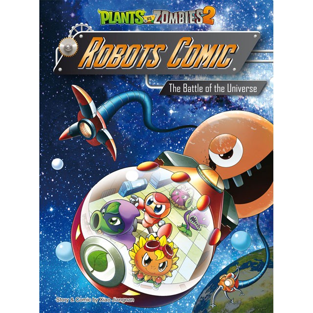Plants VS Zombies 2 (Robots Comic) - The Battle Of The Universe